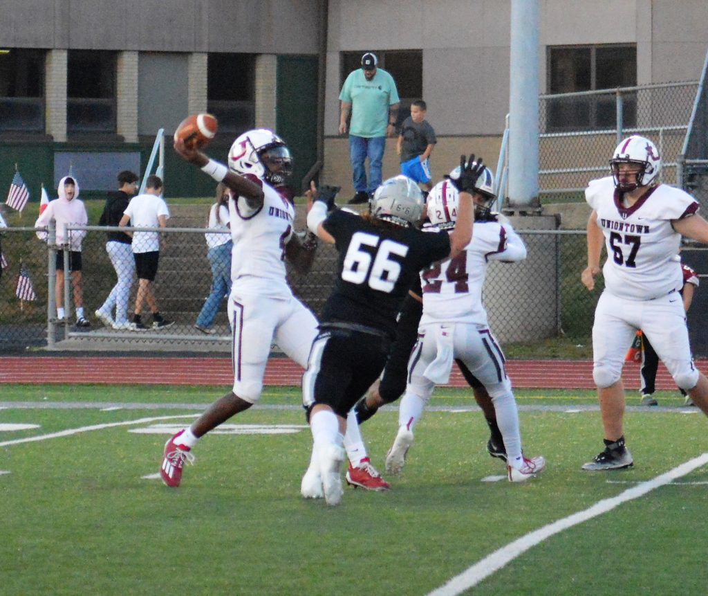 Packing a punch: Potkul paves way for Colonials’ 36-0 win over ...